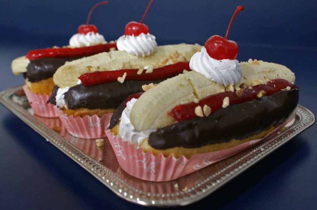 Banana Split Donuts - BakeMark