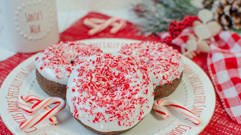 Recipes - Peppermint Chocolate Donuts - The Treat of the Season!